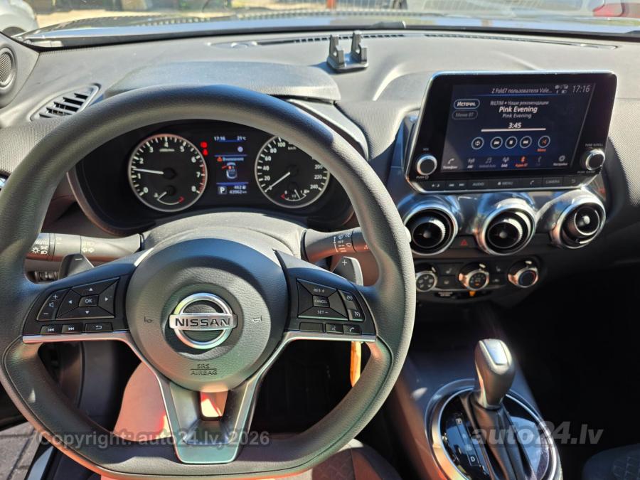 Brūns Nissan Juke 2020 Tallina, ar dzinēja tilpumu 1.00 L un nobraukumu 44 tūkst. km par 13700 €, foto 7 vietnē AUTOMOTO.COM.LV