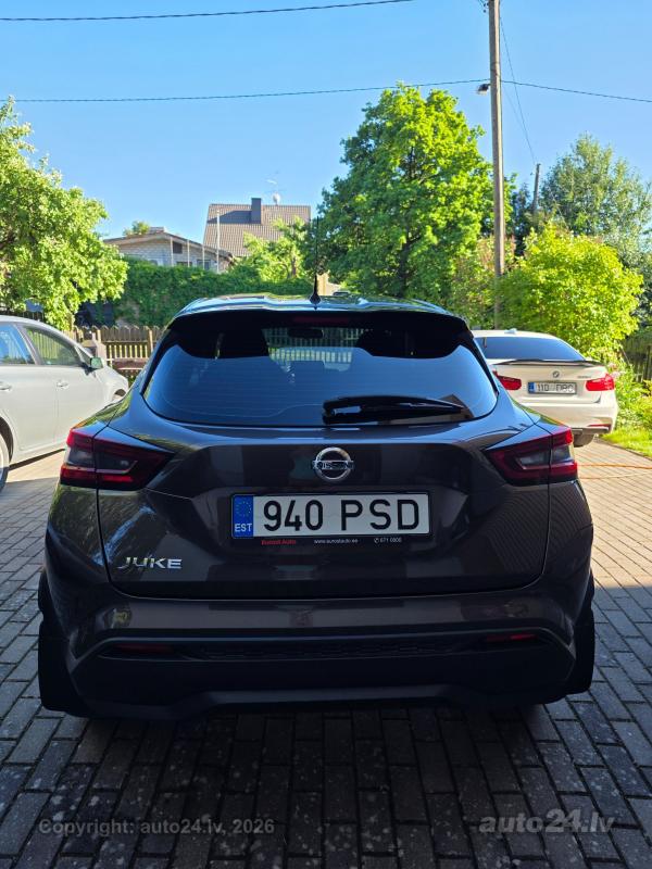 Brown Nissan Juke 2020 in Tallinn, with an engine capacity of 1.00 L and mileage of 44 thousand km for 13700 €, photo 10 on AUTOMOTO.COM.LV