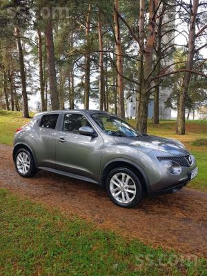 Grey Nissan Juke 2011 in Riga, with an engine capacity of 1.60 L and mileage of 180 thousand km for 6400 €, photo 9 on AUTOMOTO.COM.LV