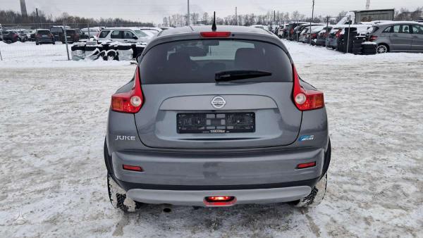 Grey Nissan Juke 2011 in Marijampole, with an engine capacity of 1.46 L and mileage of 230 thousand km for 3900 €, photo 5 on AUTOMOTO.COM.LV