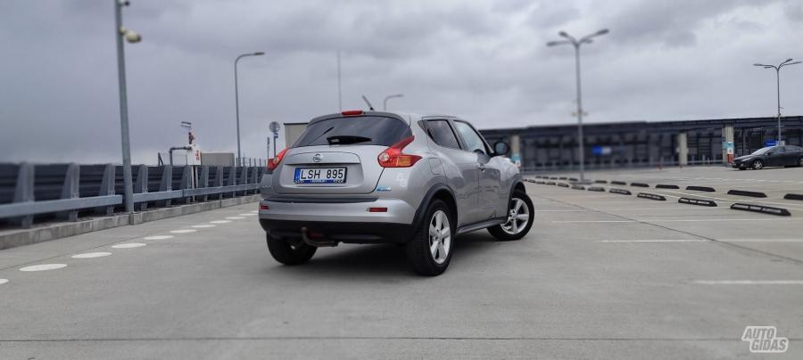 Pelēks Nissan Juke 2011 Kauņa, ar dzinēja tilpumu 1.50 L un nobraukumu 240 tūkst. km par 3800 €, foto 3 vietnē AUTOMOTO.COM.LV