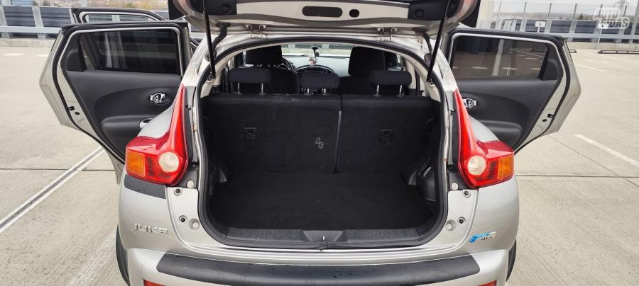 Pelēks Nissan Juke 2011 Kauņa, ar dzinēja tilpumu 1.50 L un nobraukumu 240 tūkst. km par 3800 €, foto 20 vietnē AUTOMOTO.COM.LV
