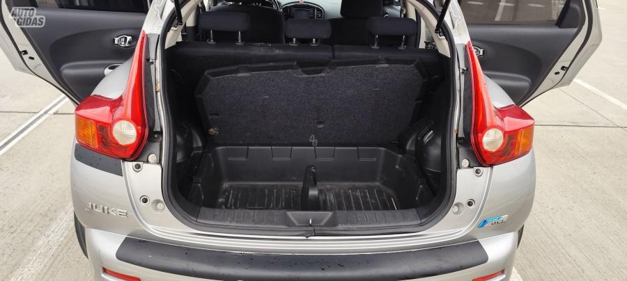 Pelēks Nissan Juke 2011 Kauņa, ar dzinēja tilpumu 1.50 L un nobraukumu 240 tūkst. km par 3800 €, foto 21 vietnē AUTOMOTO.COM.LV