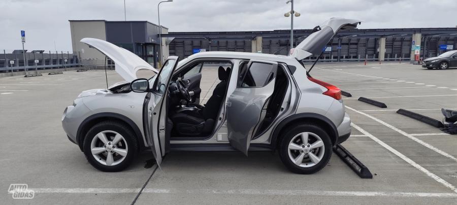 Pelēks Nissan Juke 2011 Kauņa, ar dzinēja tilpumu 1.50 L un nobraukumu 240 tūkst. km par 3800 €, foto 25 vietnē AUTOMOTO.COM.LV
