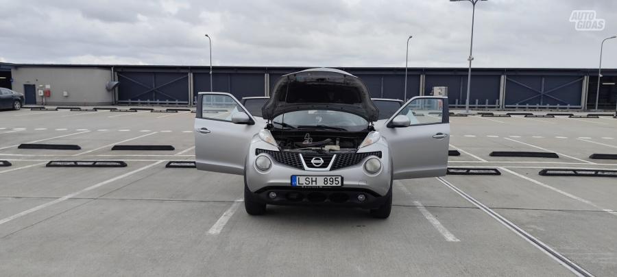 Pelēks Nissan Juke 2011 Kauņa, ar dzinēja tilpumu 1.50 L un nobraukumu 240 tūkst. km par 3800 €, foto 27 vietnē AUTOMOTO.COM.LV