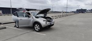 Pelēks Nissan Juke 2011 Kauņa, ar dzinēja tilpumu 1.50 L un nobraukumu 240 tūkst. km par 3800 €, foto 28 vietnē AUTOMOTO.COM.LV