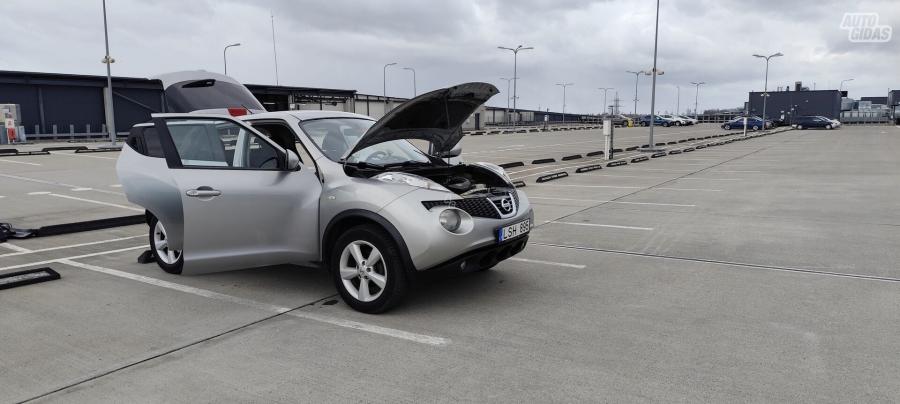 Pelēks Nissan Juke 2011 Kauņa, ar dzinēja tilpumu 1.50 L un nobraukumu 240 tūkst. km par 3800 €, foto 28 vietnē AUTOMOTO.COM.LV