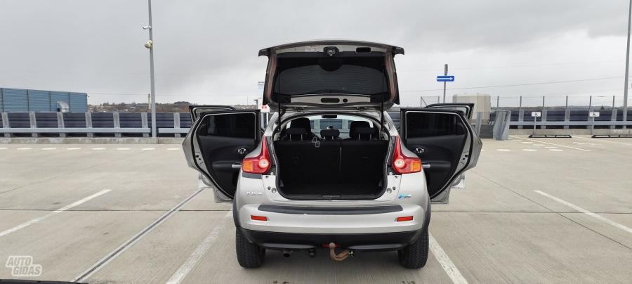 Pelēks Nissan Juke 2011 Kauņa, ar dzinēja tilpumu 1.50 L un nobraukumu 240 tūkst. km par 3800 €, foto 30 vietnē AUTOMOTO.COM.LV
