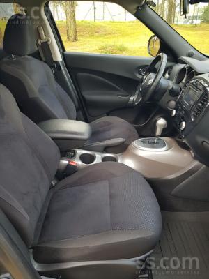 Pelēks Nissan Juke 2011 Rīga, ar dzinēja tilpumu 1.60 L un nobraukumu 179 tūkst. km par 6300 €, foto 13 vietnē AUTOMOTO.COM.LV