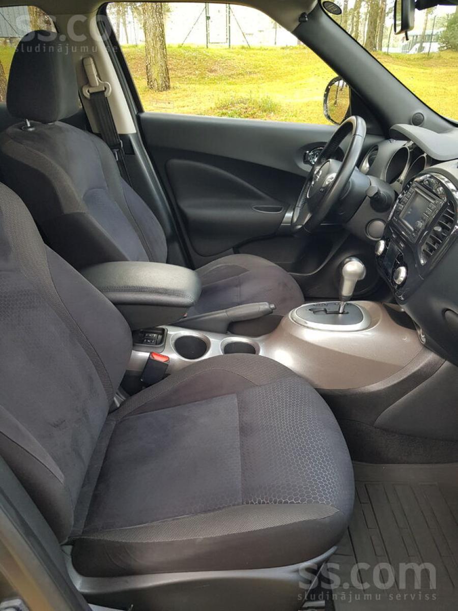 Pelēks Nissan Juke 2011 Rīga, ar dzinēja tilpumu 1.60 L un nobraukumu 179 tūkst. km par 6300 €, foto 13 vietnē AUTOMOTO.COM.LV