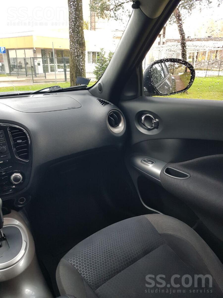 Pelēks Nissan Juke 2011 Rīga, ar dzinēja tilpumu 1.60 L un nobraukumu 179 tūkst. km par 6300 €, foto 18 vietnē AUTOMOTO.COM.LV