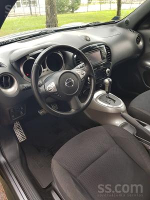 Pelēks Nissan Juke 2011 Rīga, ar dzinēja tilpumu 1.60 L un nobraukumu 179 tūkst. km par 6300 €, foto 19 vietnē AUTOMOTO.COM.LV