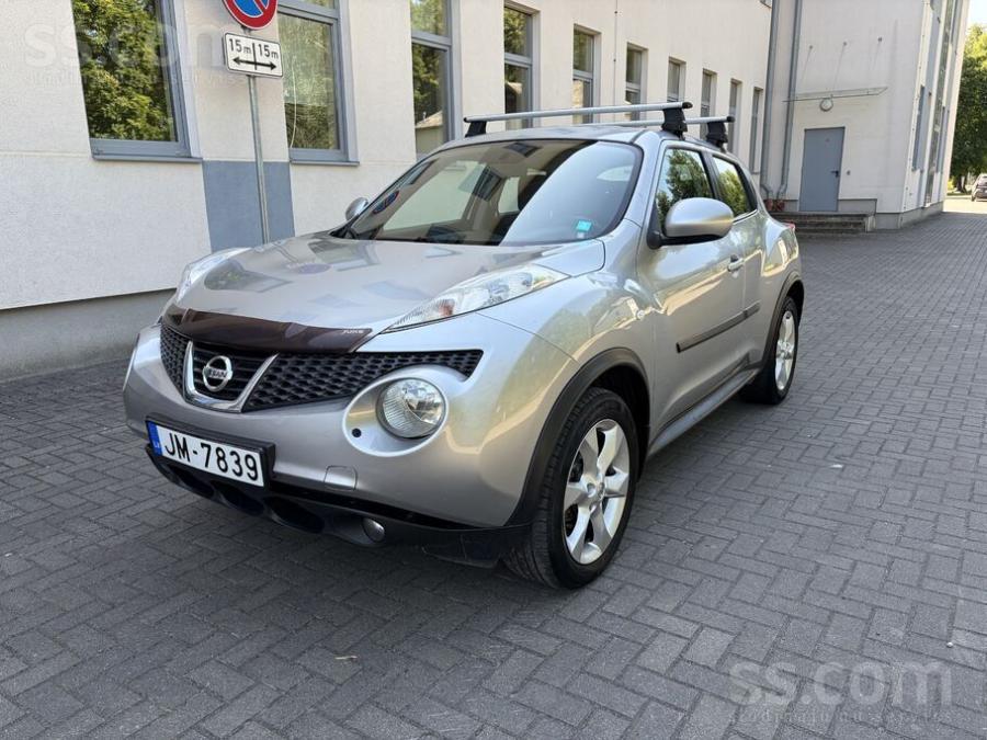 Pelēks Nissan Juke 2011 Jelgava, ar dzinēja tilpumu 1.60 L un nobraukumu 226 tūkst. km par 3950 €, foto 1 vietnē AUTOMOTO.COM.LV