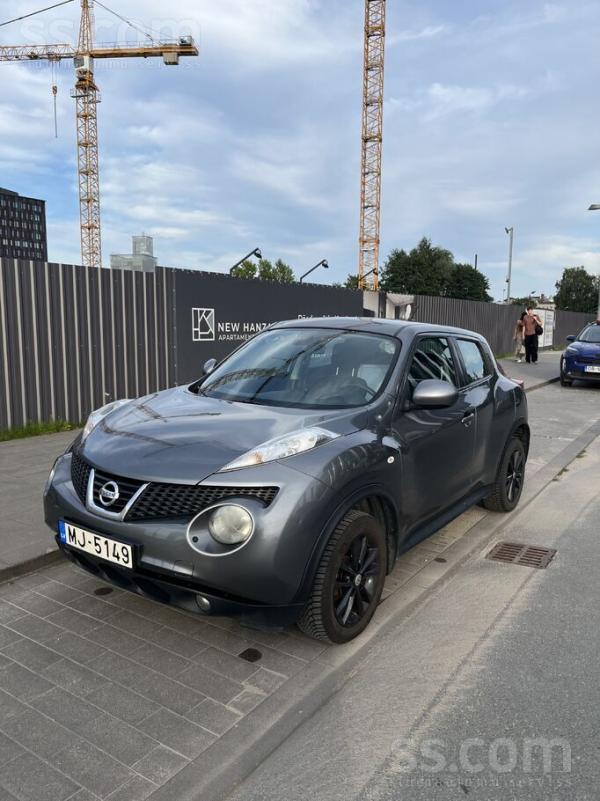 Pelēks Nissan Juke 2011 Rīga, ar dzinēja tilpumu 1.60 L un nobraukumu 159 tūkst. km par 4890 €, foto 4 vietnē AUTOMOTO.COM.LV