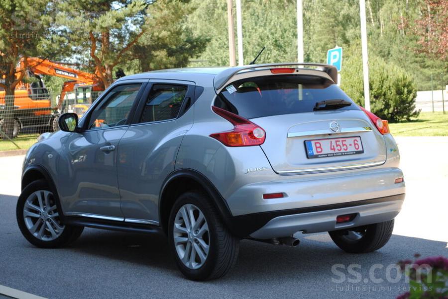 Grey Nissan Juke 2012 in Riga, with an engine capacity of 1.50 L and mileage of 229 thousand km for 1590 €, photo 2 on AUTOMOTO.COM.LV