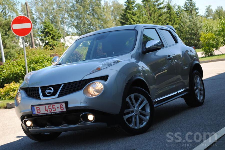 Grey Nissan Juke 2012 in Riga, with an engine capacity of 1.50 L and mileage of 229 thousand km for 1590 €, photo 4 on AUTOMOTO.COM.LV