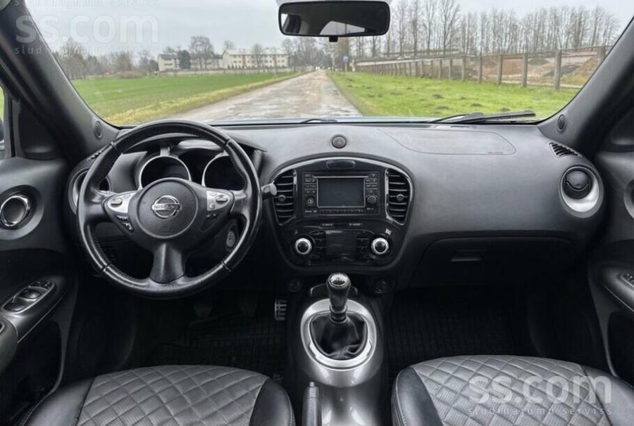 Pelēks Nissan Juke 2012 Rīga, ar dzinēja tilpumu 1.50 L un nobraukumu 218 tūkst. km par 3979 €, foto 2 vietnē AUTOMOTO.COM.LV