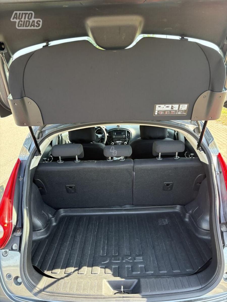 Grey Nissan Juke 2012 in Klaipeda, with an engine capacity of 1.60 L and mileage of 214 thousand km for 4500 €, photo 32 on AUTOMOTO.COM.LV