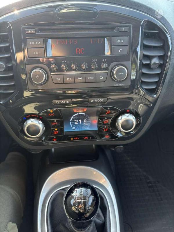 Pelēks Nissan Juke 2012 Klaipėda, ar dzinēja tilpumu 1.60 L un nobraukumu 214 tūkst. km par 4500 €, foto 9 vietnē AUTOMOTO.COM.LV
