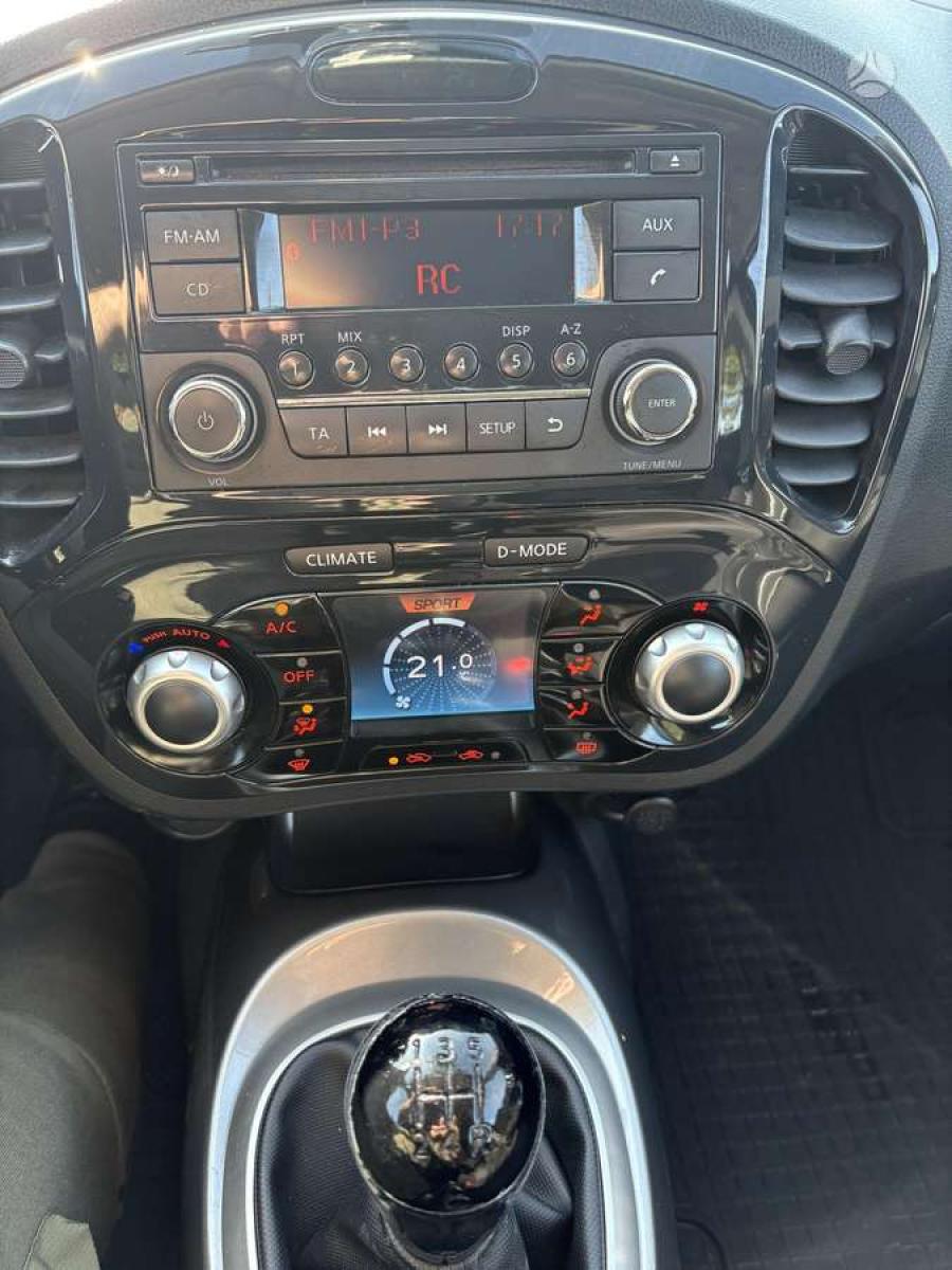 Pelēks Nissan Juke 2012 Klaipėda, ar dzinēja tilpumu 1.60 L un nobraukumu 214 tūkst. km par 4500 €, foto 10 vietnē AUTOMOTO.COM.LV