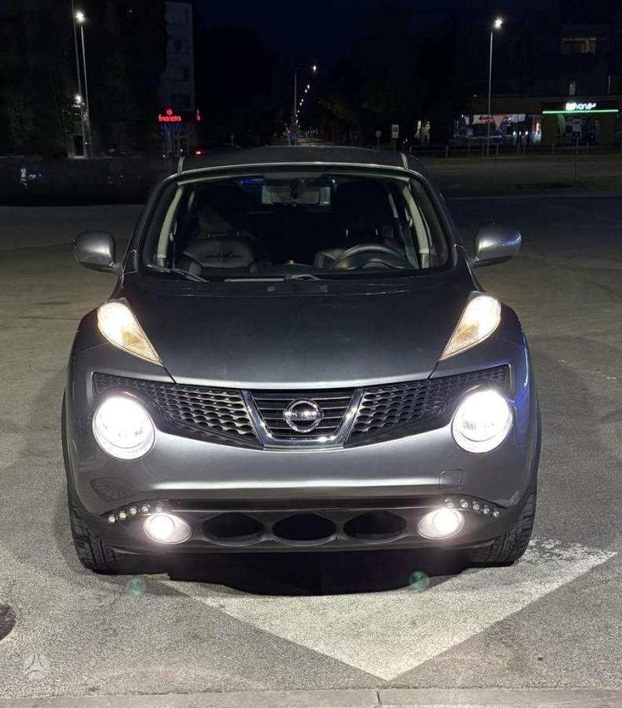 Pelēks Nissan Juke 2012 Klaipėda, ar dzinēja tilpumu 1.60 L un nobraukumu 214 tūkst. km par 4500 €, foto 19 vietnē AUTOMOTO.COM.LV