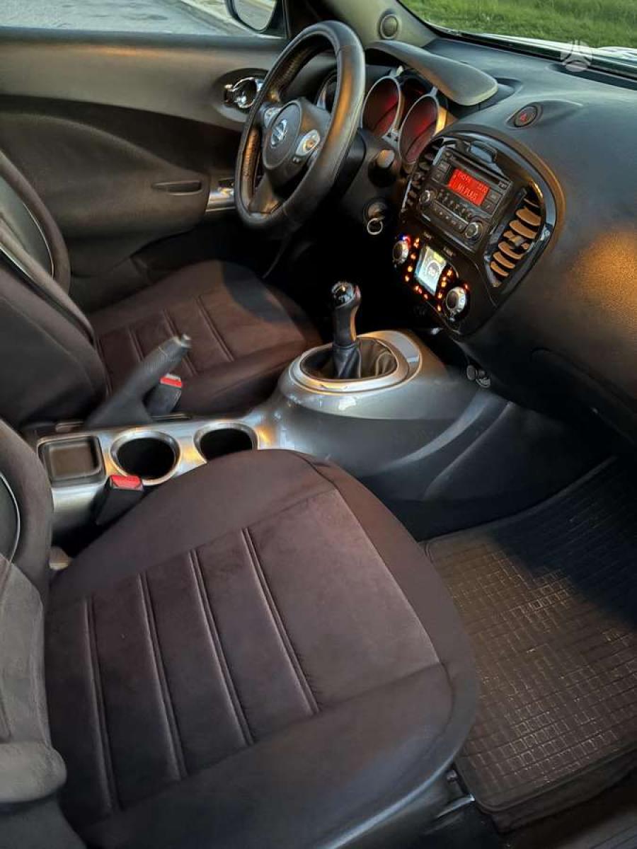 Pelēks Nissan Juke 2012 Klaipėda, ar dzinēja tilpumu 1.60 L un nobraukumu 214 tūkst. km par 4500 €, foto 27 vietnē AUTOMOTO.COM.LV