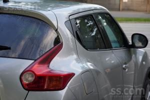 Grey Nissan Juke 2012 in Riga, with an engine capacity of 1.60 L and mileage of 257 thousand km for 4500 €, photo 10 on AUTOMOTO.COM.LV