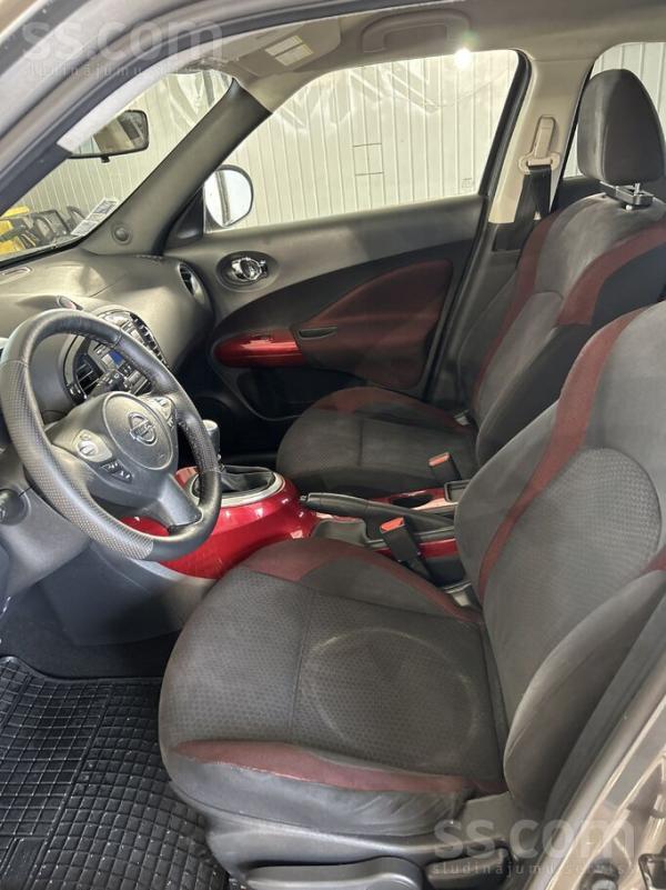 Pelēks Nissan Juke 2012 Daugavpils, ar dzinēja tilpumu 1.50 L un nobraukumu 198 tūkst. km par 4750 €, foto 11 vietnē AUTOMOTO.COM.LV