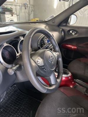 Grey Nissan Juke 2012 in Daugavpils, with an engine capacity of 1.50 L and mileage of 198 thousand km for 4750 €, photo 13 on AUTOMOTO.COM.LV