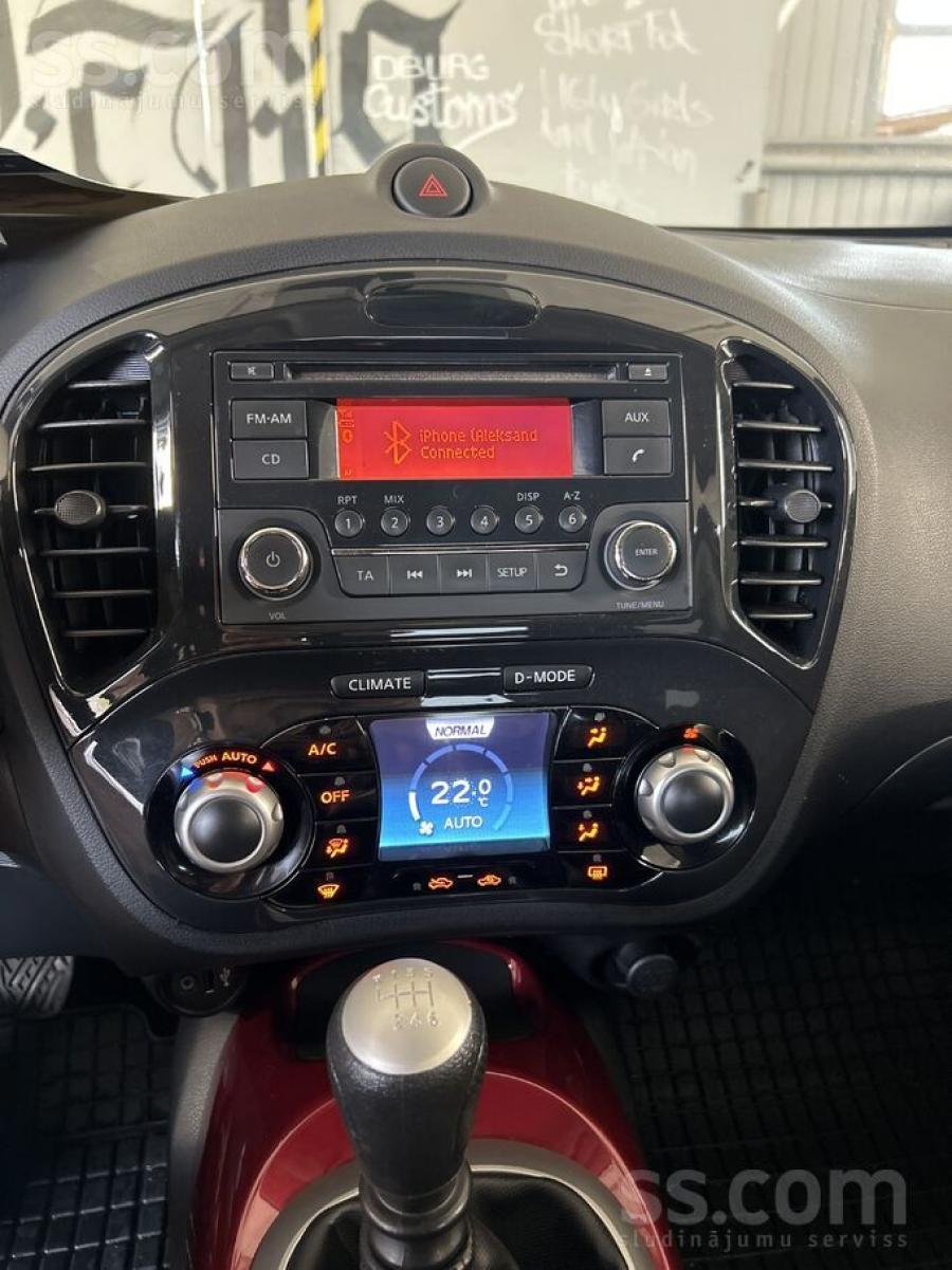 Grey Nissan Juke 2012 in Daugavpils, with an engine capacity of 1.50 L and mileage of 198 thousand km for 4750 €, photo 14 on AUTOMOTO.COM.LV