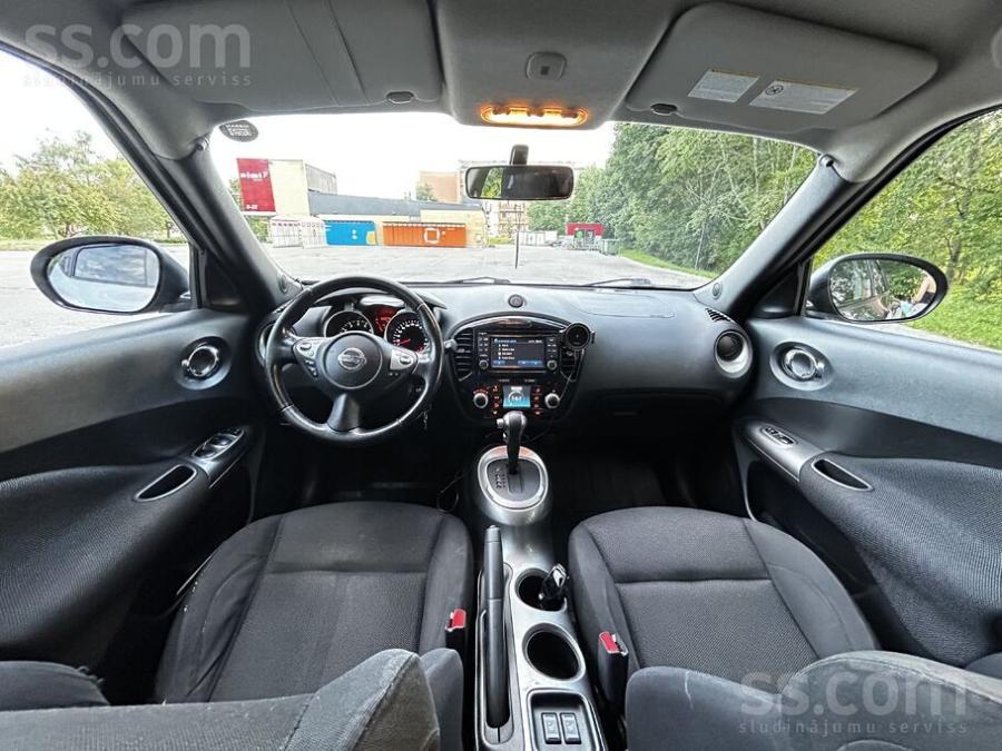 Pelēks Nissan Juke 2013 Valmiera, ar dzinēja tilpumu 1.60 L un nobraukumu 192 tūkst. km par 5600 €, foto 10 vietnē AUTOMOTO.COM.LV