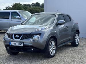 Pelēks Nissan Juke 2013 Šauļi, ar dzinēja tilpumu 1.46 L un nobraukumu 151 tūkst. km par 3800 €, foto  vietnē AUTOMOTO.COM.LV