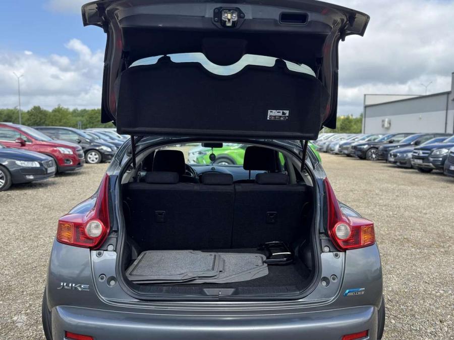 Pelēks Nissan Juke 2013 Šauļi, ar dzinēja tilpumu 1.46 L un nobraukumu 151 tūkst. km par 3800 €, foto 17 vietnē AUTOMOTO.COM.LV