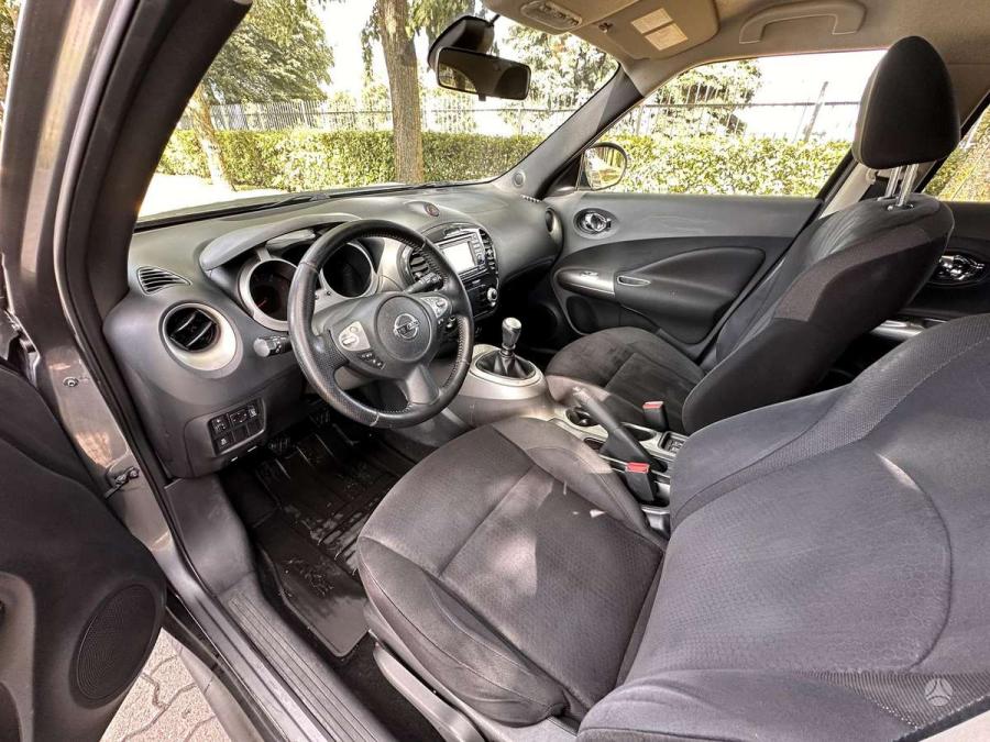 Grey Nissan Juke 2013 in Marijampole, with an engine capacity of 1.46 L and mileage of 278 thousand km for 3750 €, photo 12 on AUTOMOTO.COM.LV