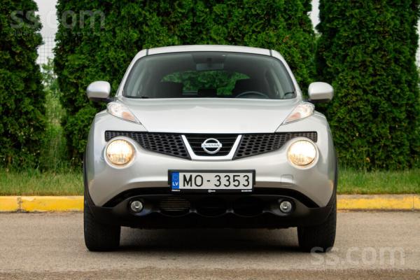 Pelēks Nissan Juke 2013 Jelgava, ar dzinēja tilpumu 1.50 L un nobraukumu 162 tūkst. km par 4600 €, foto 3 vietnē AUTOMOTO.COM.LV