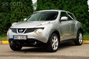 Grey Nissan Juke 2013 in Jelgava, with an engine capacity of 1.50 L and mileage of 162 thousand km for 4600 €, photo 4 on AUTOMOTO.COM.LV