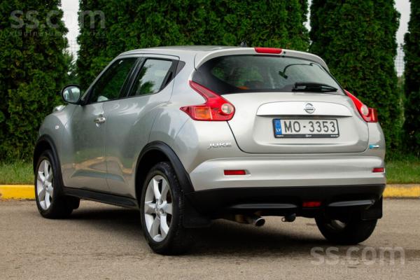 Pelēks Nissan Juke 2013 Jelgava, ar dzinēja tilpumu 1.50 L un nobraukumu 162 tūkst. km par 4600 €, foto 5 vietnē AUTOMOTO.COM.LV
