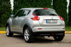Grey Nissan Juke 2013 in Jelgava, with an engine capacity of 1.50 L and mileage of 162 thousand km for 4600 €, photo 5 on AUTOMOTO.COM.LV