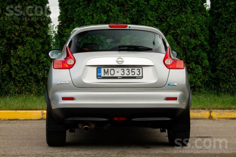 Grey Nissan Juke 2013 in Jelgava, with an engine capacity of 1.50 L and mileage of 162 thousand km for 4600 €, photo 6 on AUTOMOTO.COM.LV