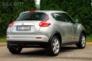 Grey Nissan Juke 2013 in Jelgava, with an engine capacity of 1.50 L and mileage of 162 thousand km for 4600 €, photo 7 on AUTOMOTO.COM.LV