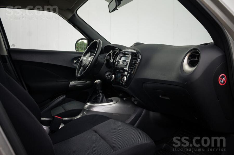 Grey Nissan Juke 2013 in Jelgava, with an engine capacity of 1.50 L and mileage of 162 thousand km for 4600 €, photo 8 on AUTOMOTO.COM.LV