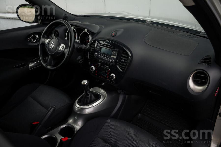 Grey Nissan Juke 2013 in Jelgava, with an engine capacity of 1.50 L and mileage of 162 thousand km for 4600 €, photo 9 on AUTOMOTO.COM.LV