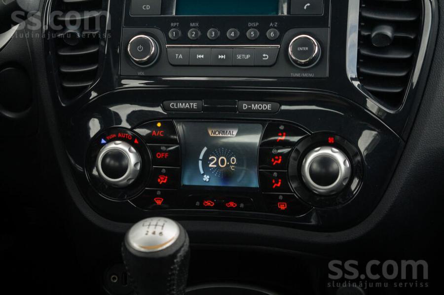 Grey Nissan Juke 2013 in Jelgava, with an engine capacity of 1.50 L and mileage of 162 thousand km for 4600 €, photo 15 on AUTOMOTO.COM.LV
