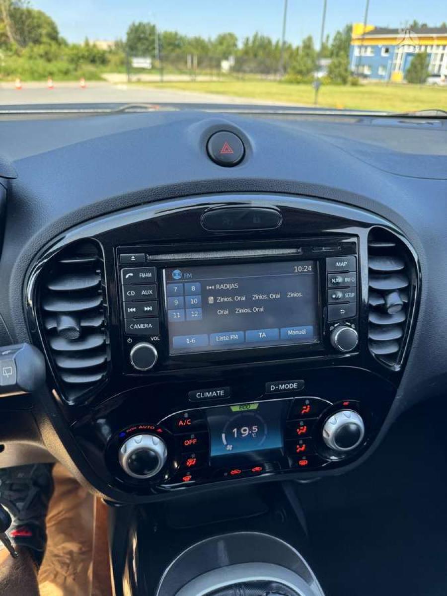 Pelēks Nissan Juke 2014 Telšiai, ar dzinēja tilpumu 1.46 L un nobraukumu 235 tūkst. km par 4599 €, foto 26 vietnē AUTOMOTO.COM.LV