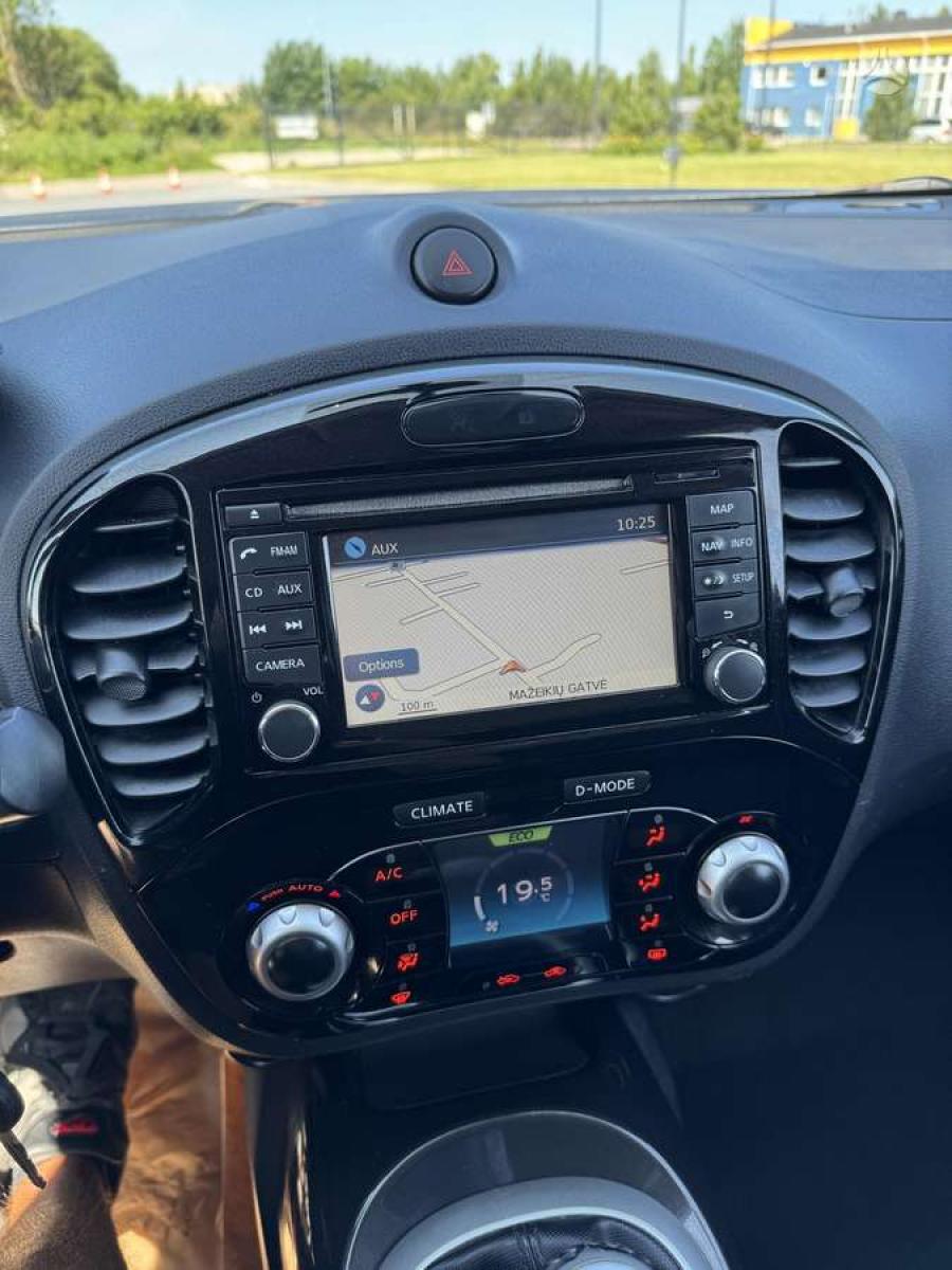 Pelēks Nissan Juke 2014 Telšiai, ar dzinēja tilpumu 1.46 L un nobraukumu 235 tūkst. km par 4599 €, foto 32 vietnē AUTOMOTO.COM.LV