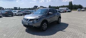 Pelēks Nissan Juke 2014 Tauragė, ar dzinēja tilpumu 1.46 L un nobraukumu 232 tūkst. km par 4950 €, foto  vietnē AUTOMOTO.COM.LV