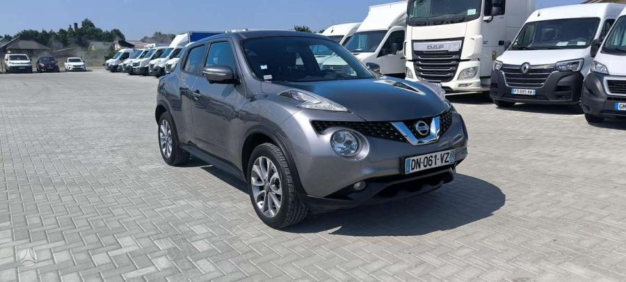 Pelēks Nissan Juke 2014 Tauragė, ar dzinēja tilpumu 1.46 L un nobraukumu 232 tūkst. km par 4950 €, foto 3 vietnē AUTOMOTO.COM.LV