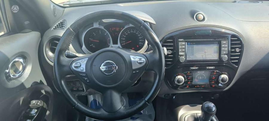 Pelēks Nissan Juke 2014 Tauragė, ar dzinēja tilpumu 1.46 L un nobraukumu 232 tūkst. km par 4950 €, foto 12 vietnē AUTOMOTO.COM.LV