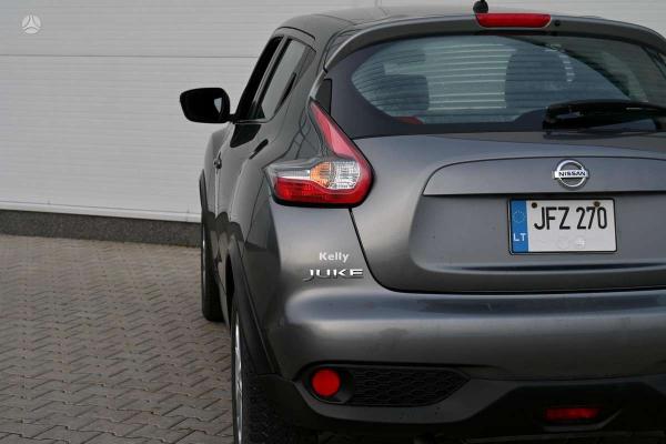 Grey Nissan Juke 2015 in Kretinga, with an engine capacity of 1.62 L and mileage of 91 thousand km for 6999 €, photo 9 on AUTOMOTO.COM.LV