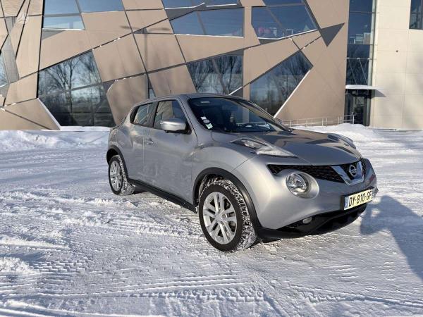Pelēks Nissan Juke 2015 Šauļi, ar dzinēja tilpumu 1.20 L un nobraukumu 121 tūkst. km par 5200 €, foto 2 vietnē AUTOMOTO.COM.LV